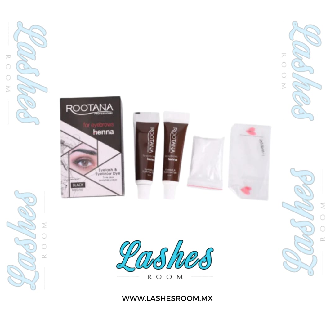 Henna Rootana para cejas/ pestañas (alta pigmentación) – Lashes Room